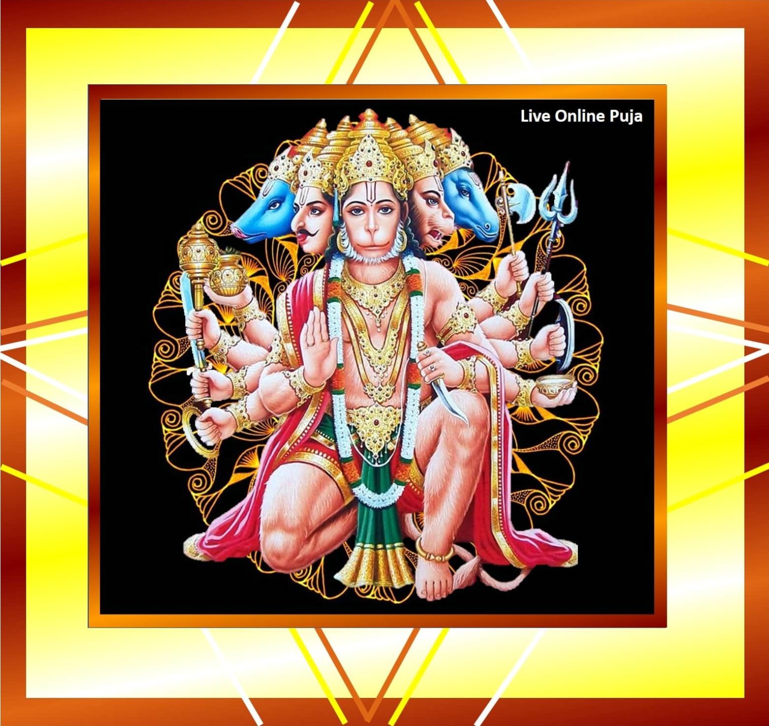 Panchmukhi Hamumanji | Five Faced Panchmukhi Hanuman Ji Puja